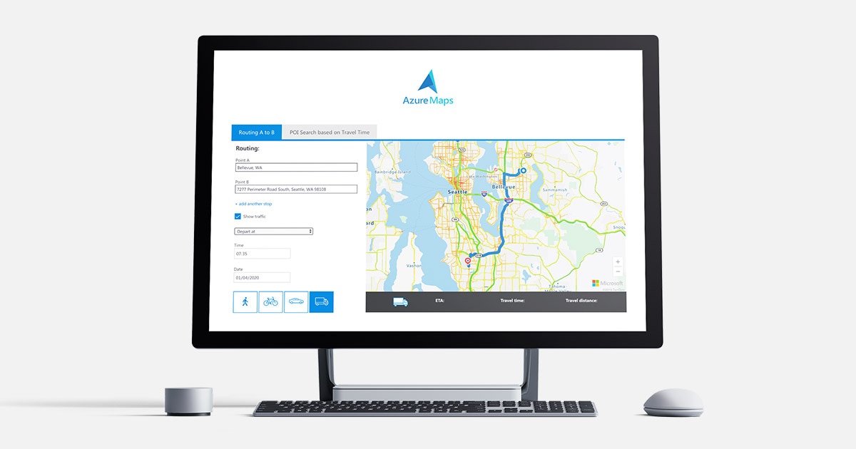 Microsoft Azure | Location Data for Azure cloud platform | TomTom