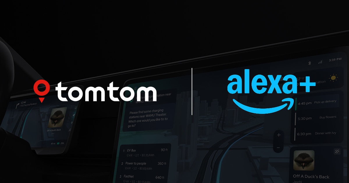 TomTom and Amazon Elevate In-Vehicle Experience with Agentic ...
