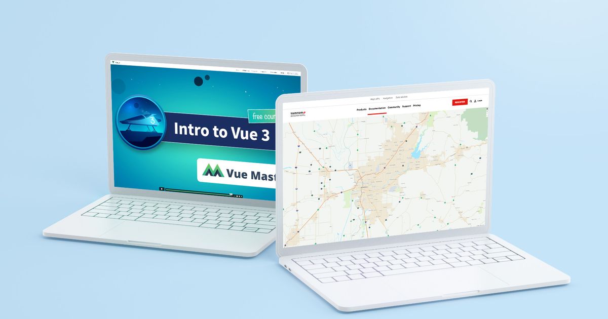 Using TomTom Maps with Vue 3 | TomTom Developer Blog