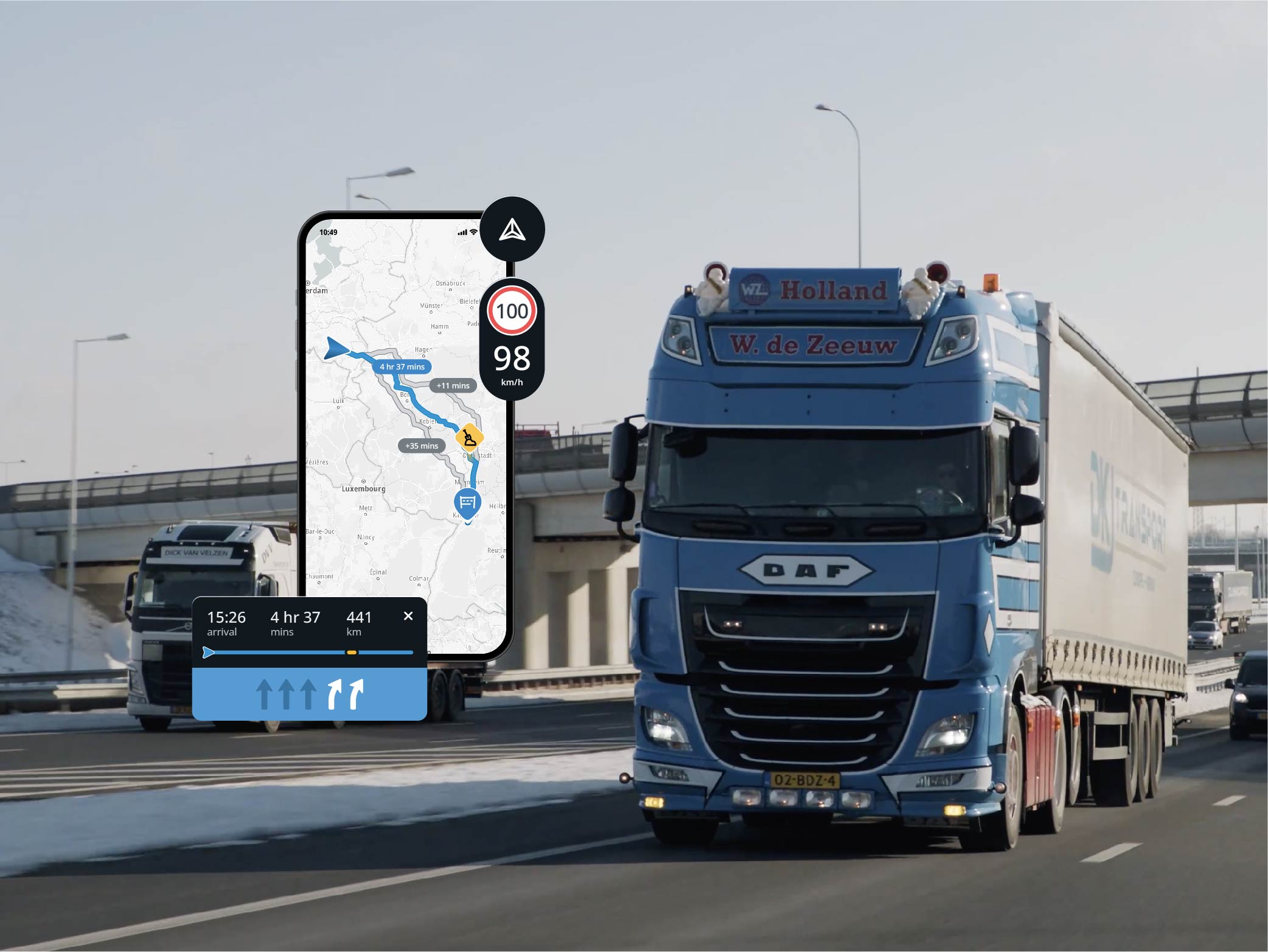 TomTom Navigation SDK powers PTV Group’s new truck navigation app | TomTom